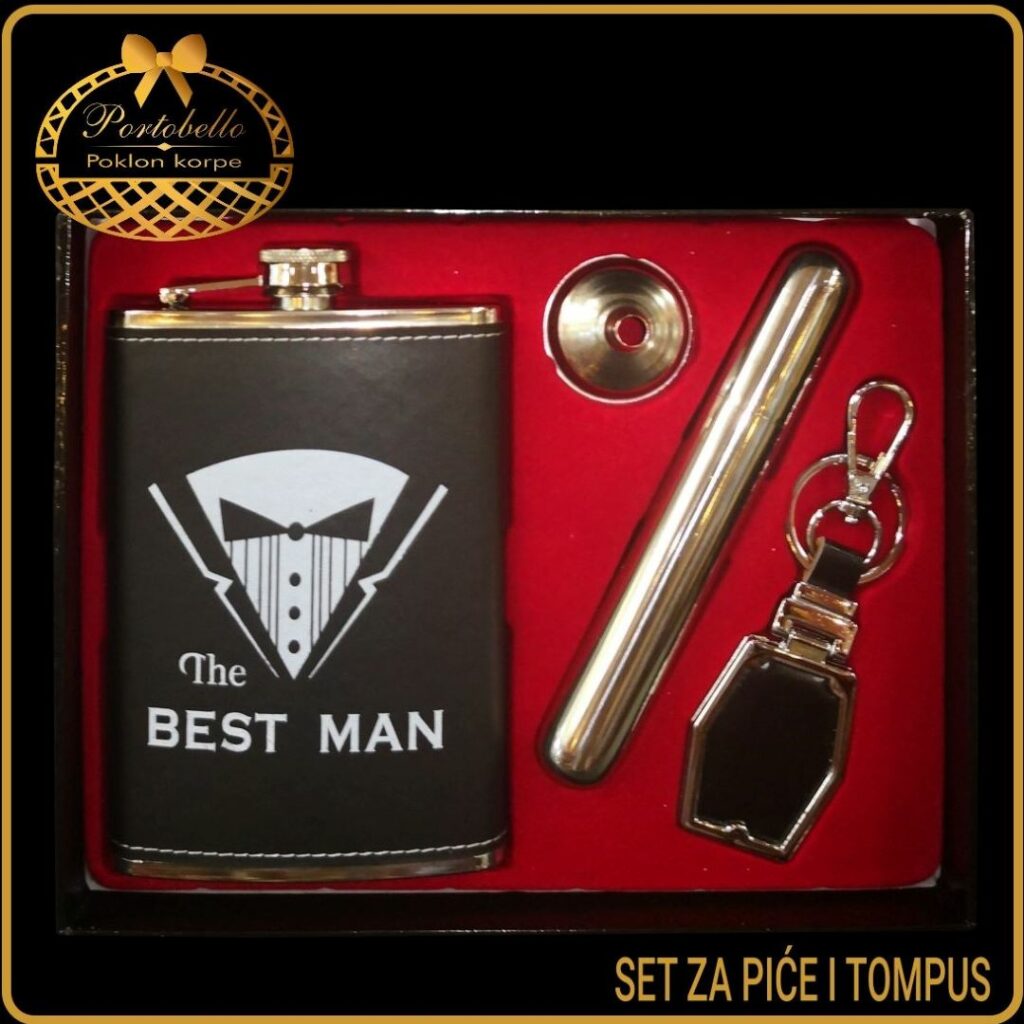 Pokloni za muškarce - Poklon korpe Beograd Portobello