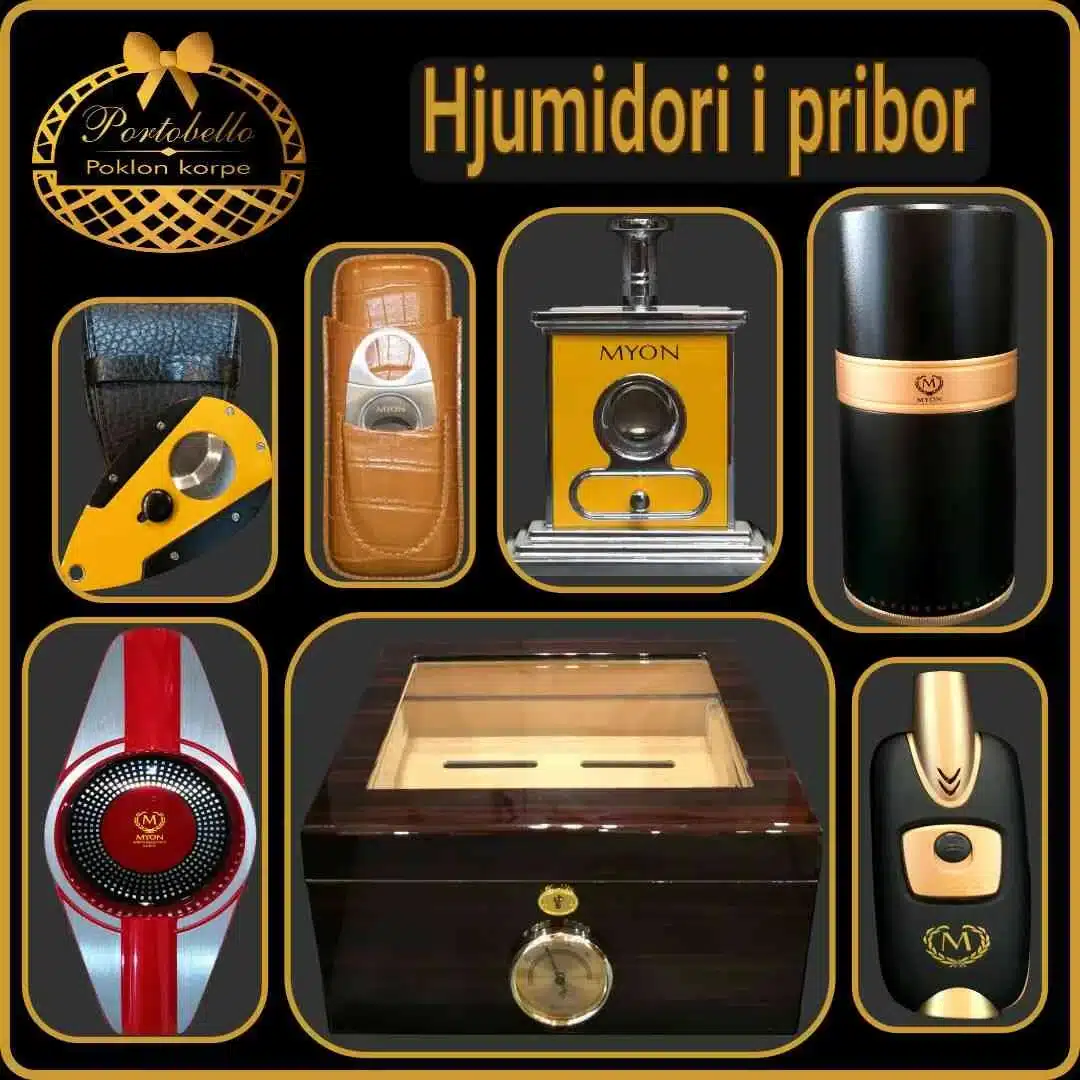 Hjumidori i pribor za tompuse – Luksuzni pokloni za ljubitelje cigara
