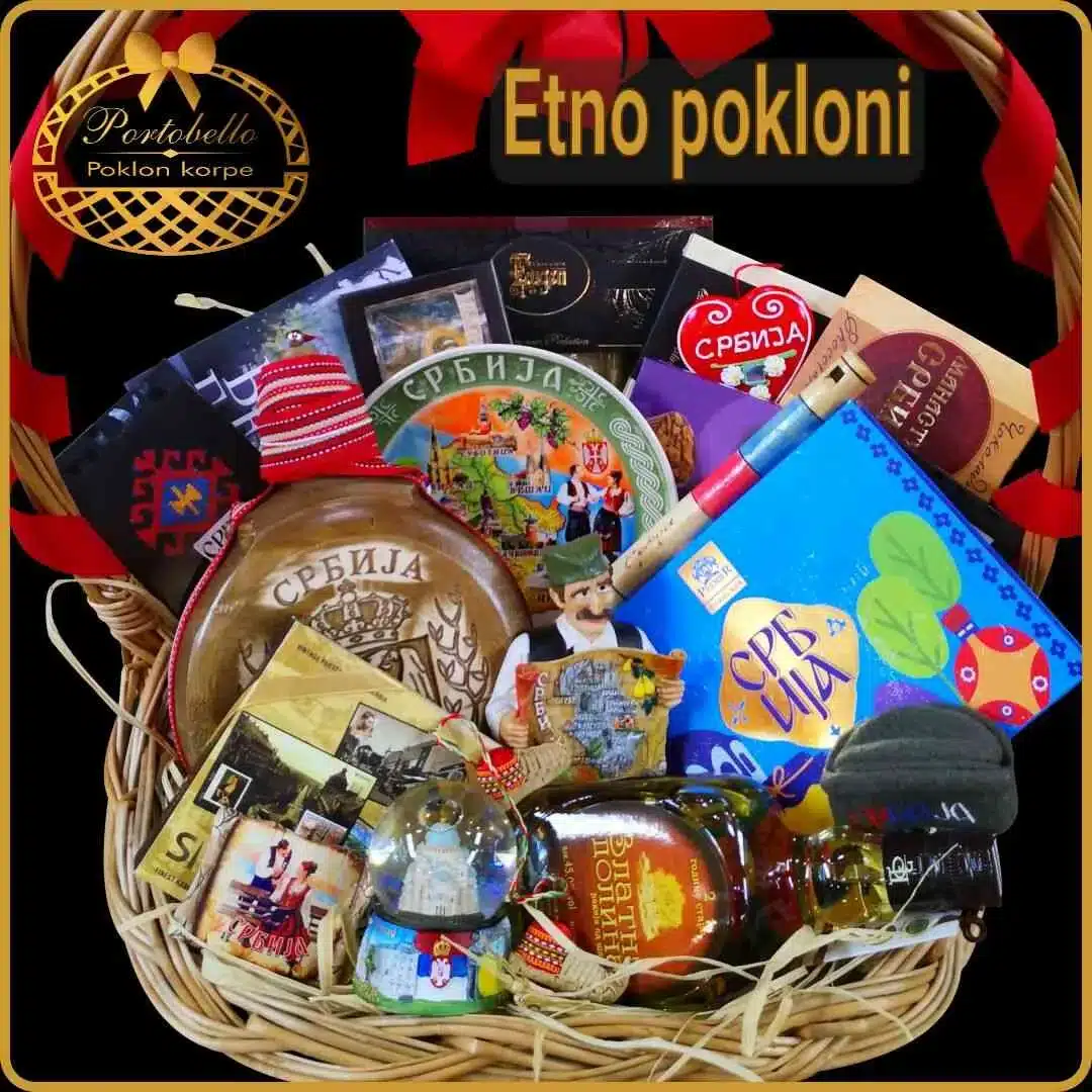 Etno pokloni iz Srbije – rakija, suveniri i poklon setovi